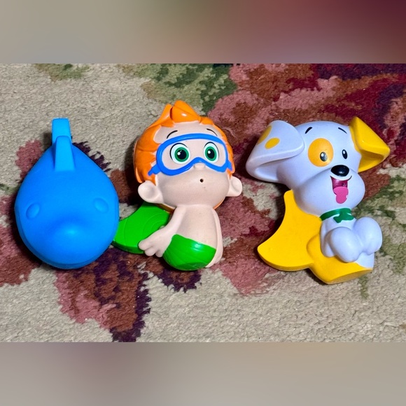 Nickelodeon | Toys | Bubble Guppies Htf 3 Pc Bath Squirters Toy Set ...